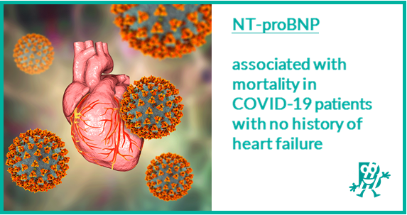 NT-proBNP associated with mortality in COVID-19 patients with no ...